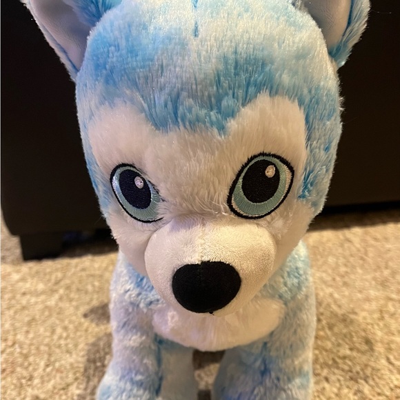 Build-A-Bear | Toys | Build A Bear Blue Blast Husky Plush Dog Puppy ...